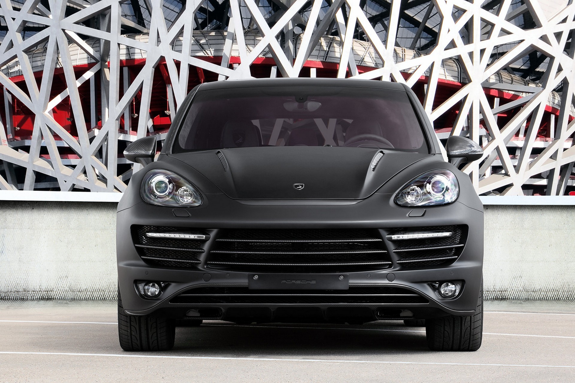 The latest Cayenne TOPCAR GTR (958.1) two-tone carbon-fiber interior ...