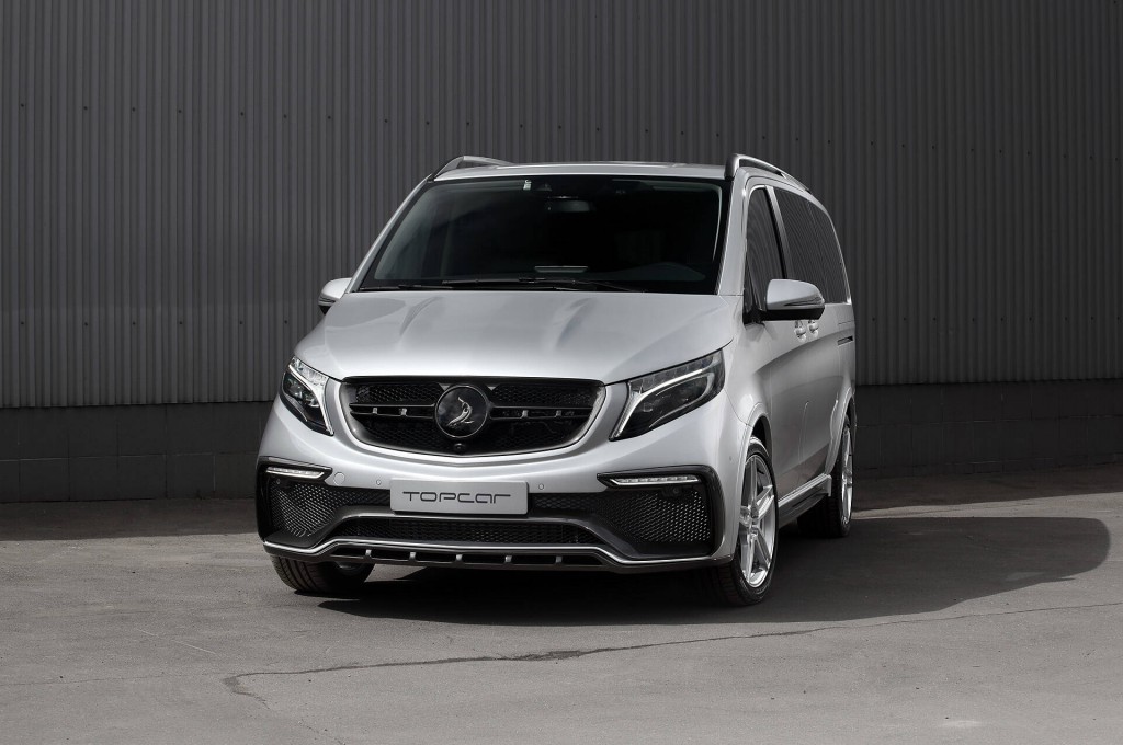 Mercedes V class Inferno silver / TopCar