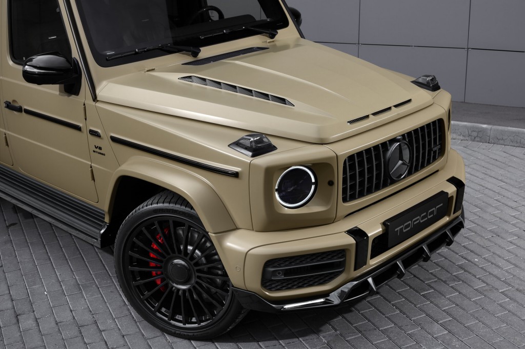 Mercedes-Benz G-class INFERNO sand color / TopCar