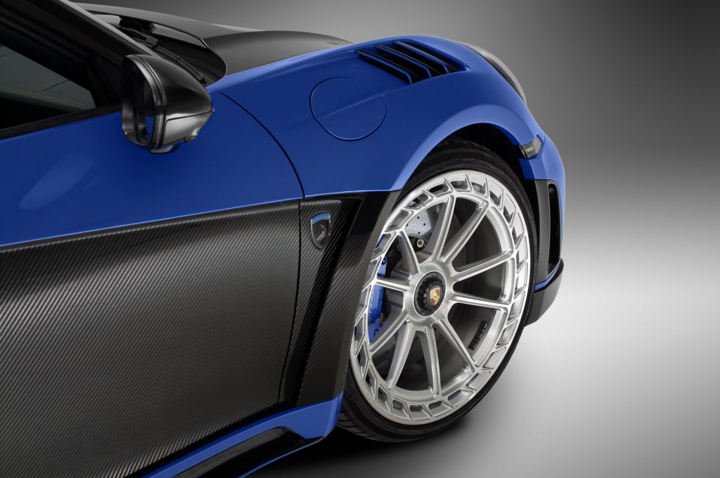 Blue Turbo S Cabrio and Green Turbo S Coupe / TopCar