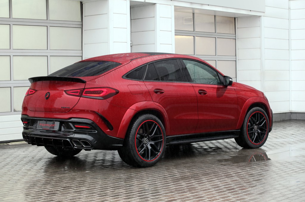 Mercedes-Benz GLE Coupe INFERNO bright red / TopCar Mercedes-Benz GLE Coupe INFERNO bright red / TopCar