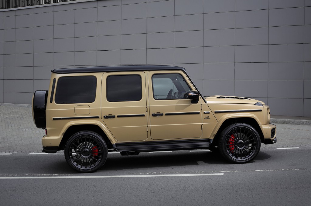 Mercedes-Benz G-class INFERNO sand color / TopCar