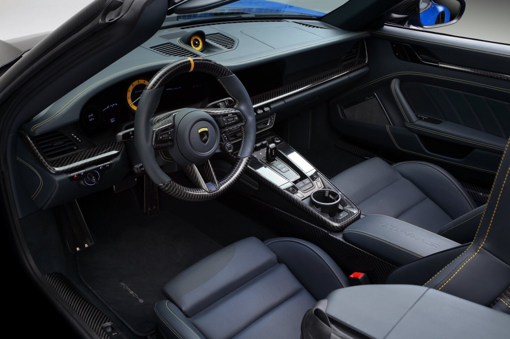 Blue Turbo S Cabrio and Green Turbo S Coupe / TopCar