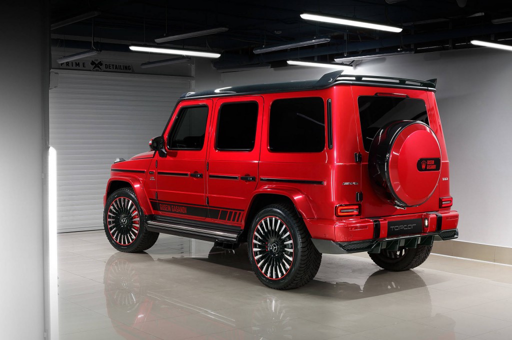 Mercedes - AMG G63 light pack INFERNO red / TopCar