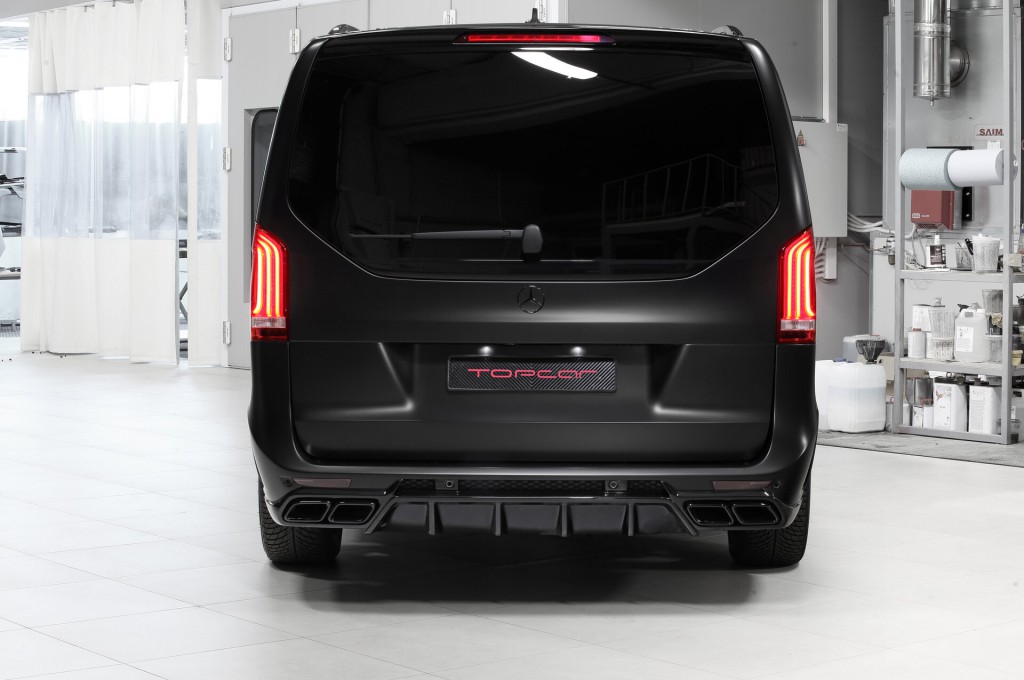 Mercedes Benz V class Infetno Totally black mate / TopCar