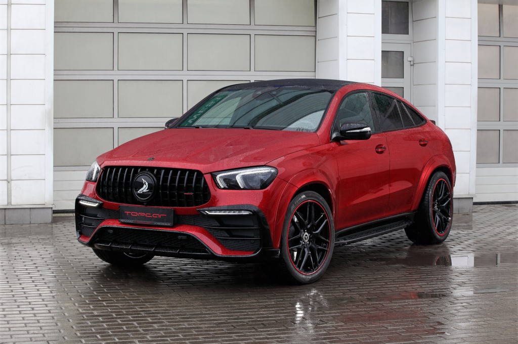 Mercedes-Benz GLE Coupe INFERNO bright red / TopCar