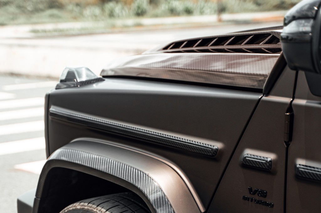 Mercedes G63 in full Inferno carbon fiber body kit / TopCar