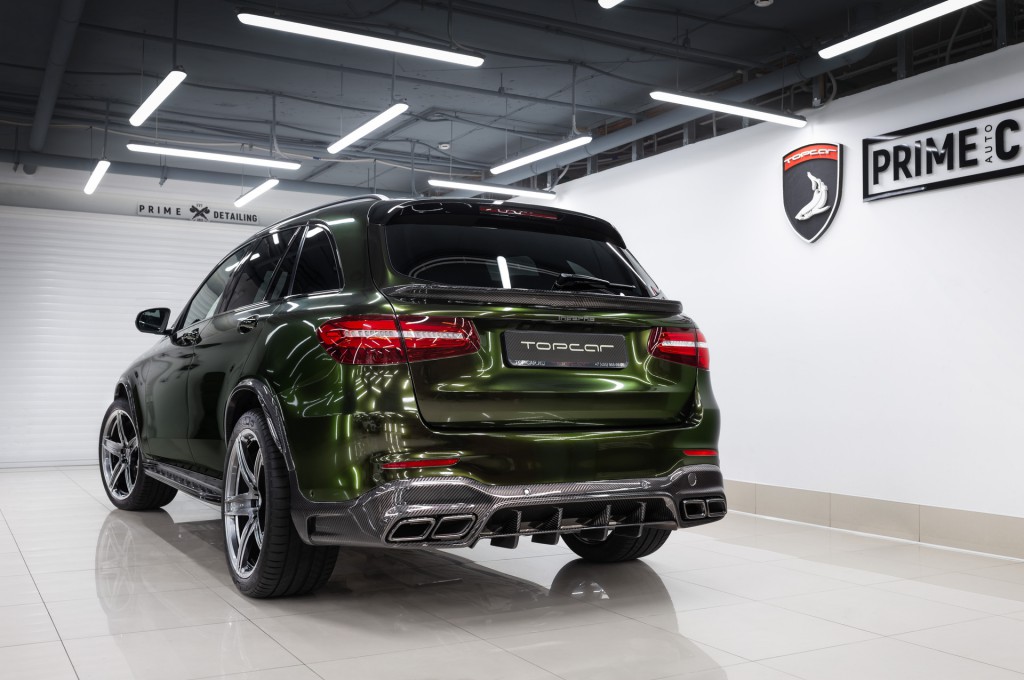 Mercedes-Benz GLC green / TopCar