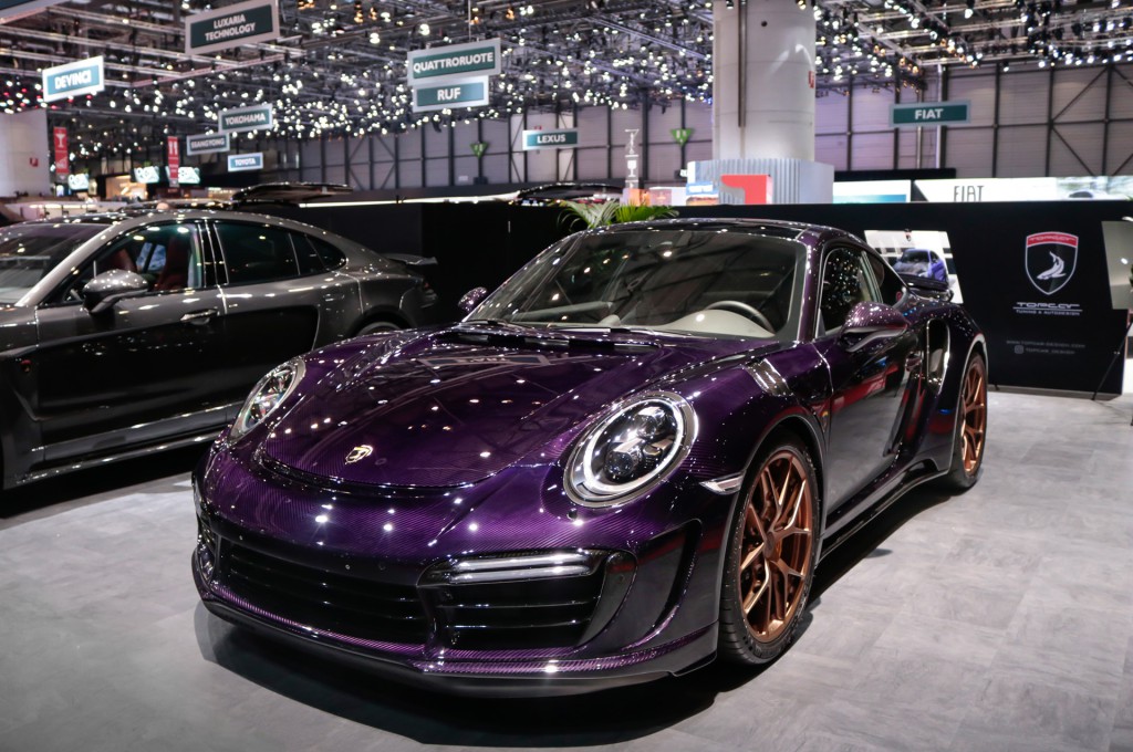 Porsche 911 Stinger GTR - Purple Carbon Edition / TopCar