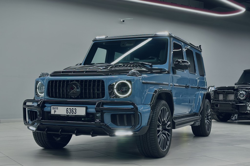 Mercedes-Benz G63 Inferno light china blue Dubai / TopCar