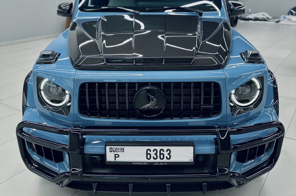 Mercedes-Benz G63 Inferno light china blue Dubai / TopCar