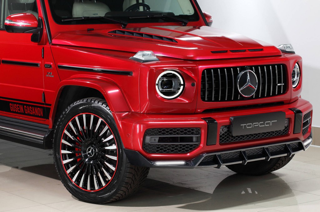 Mercedes - AMG G63 light pack INFERNO red / TopCar