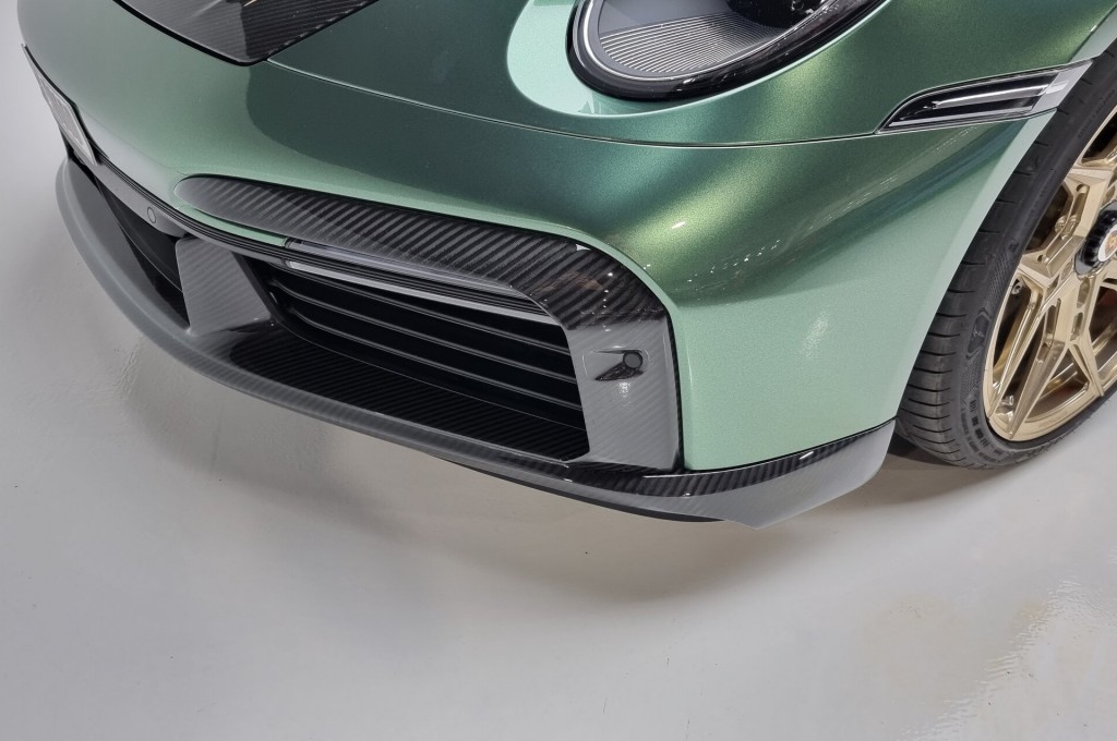 Porsche 992 Turbo S with TopCar Design Light Pack carbon fiber ...