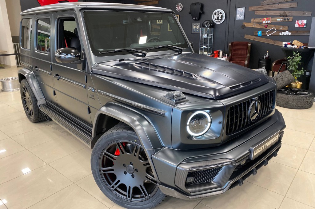 Mercedes G63 AMG Inferno matte dark green / TopCar