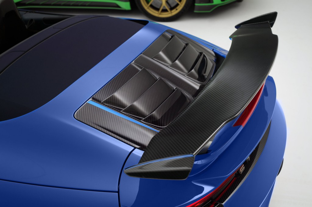 Blue Turbo S Cabrio and Green Turbo S Coupe / TopCar