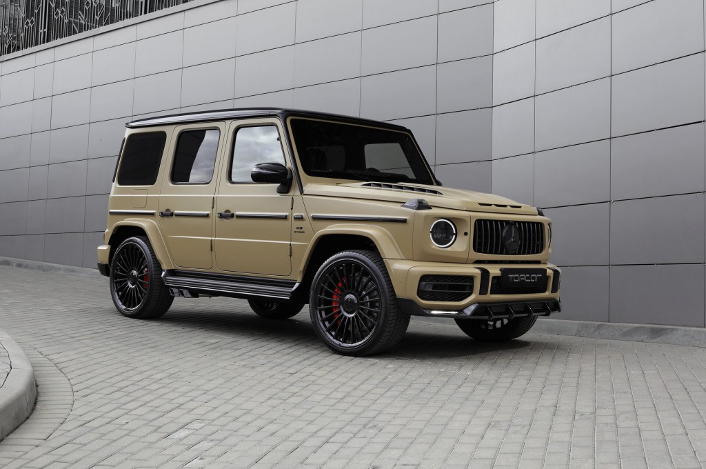 Mercedes-Benz G-class INFERNO sand color / TopCar