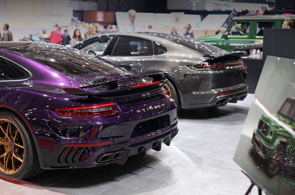 Porsche 911 Stinger GTR - Purple Carbon Edition / TopCar