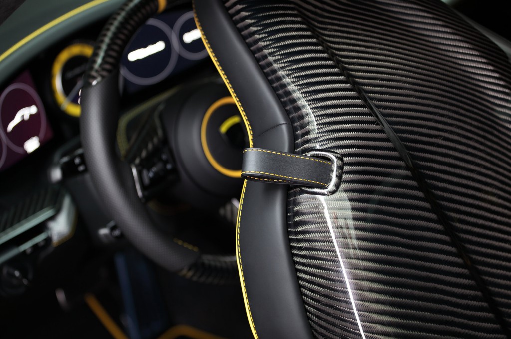 Porsche 992 Stinger GTR Limited Carbon Edition interior / TopCar
