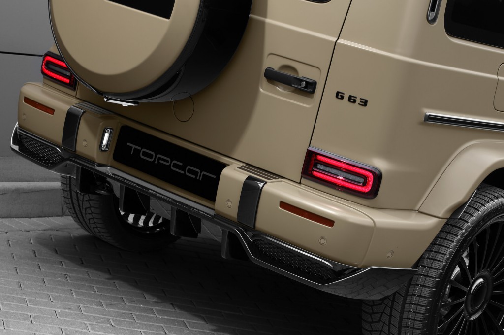 Mercedes-Benz G-class INFERNO sand color / TopCar