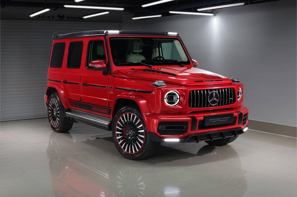 Mercedes - AMG G63 light pack INFERNO red / TopCar