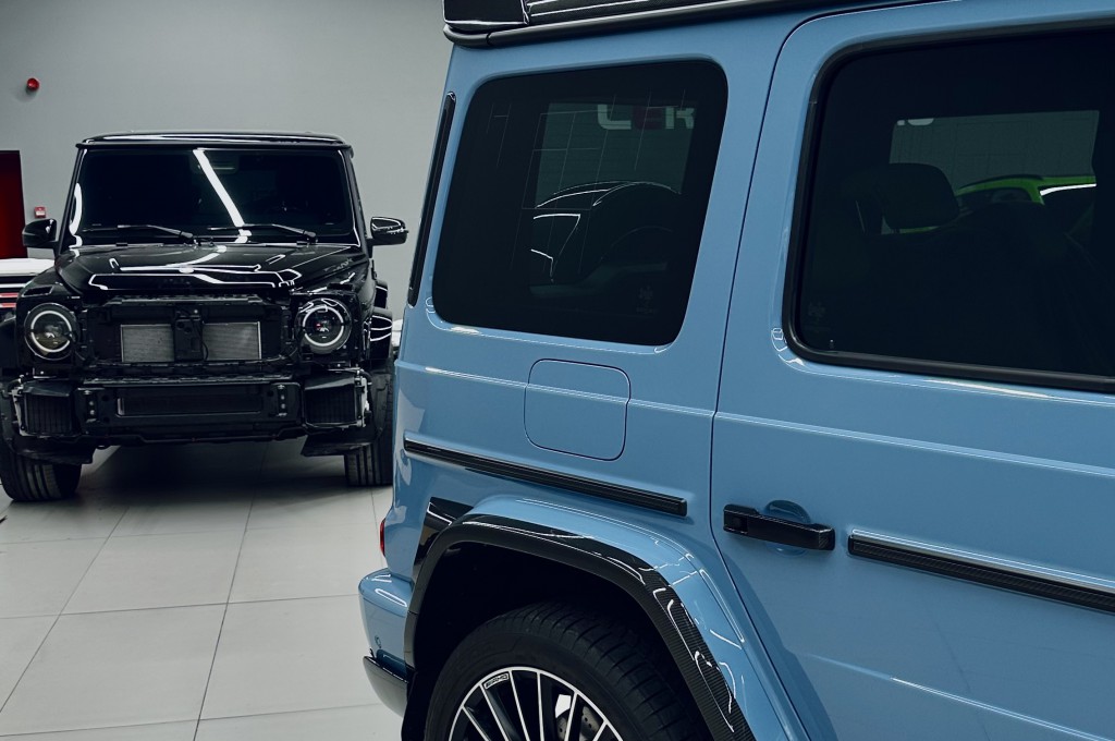 Mercedes-Benz G63 Inferno light china blue Dubai / TopCar