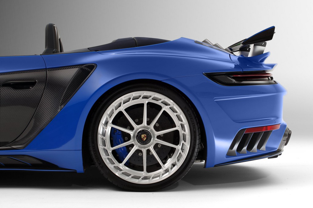Blue Turbo S Cabrio and Green Turbo S Coupe / TopCar