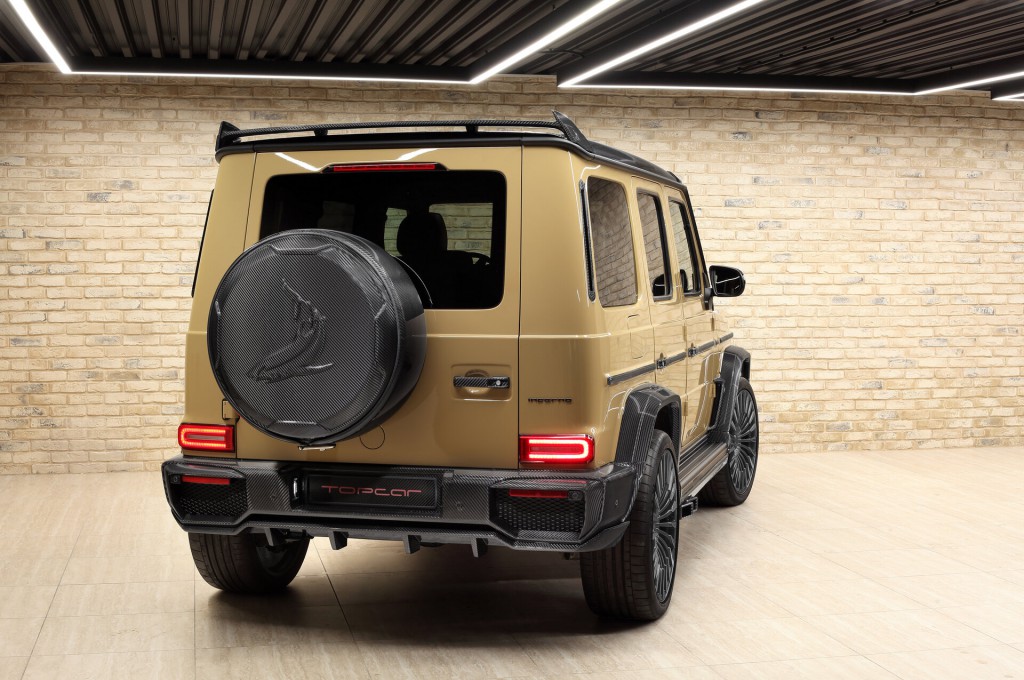 Mercedes-Benz G-class INFERNO sand color / TopCar