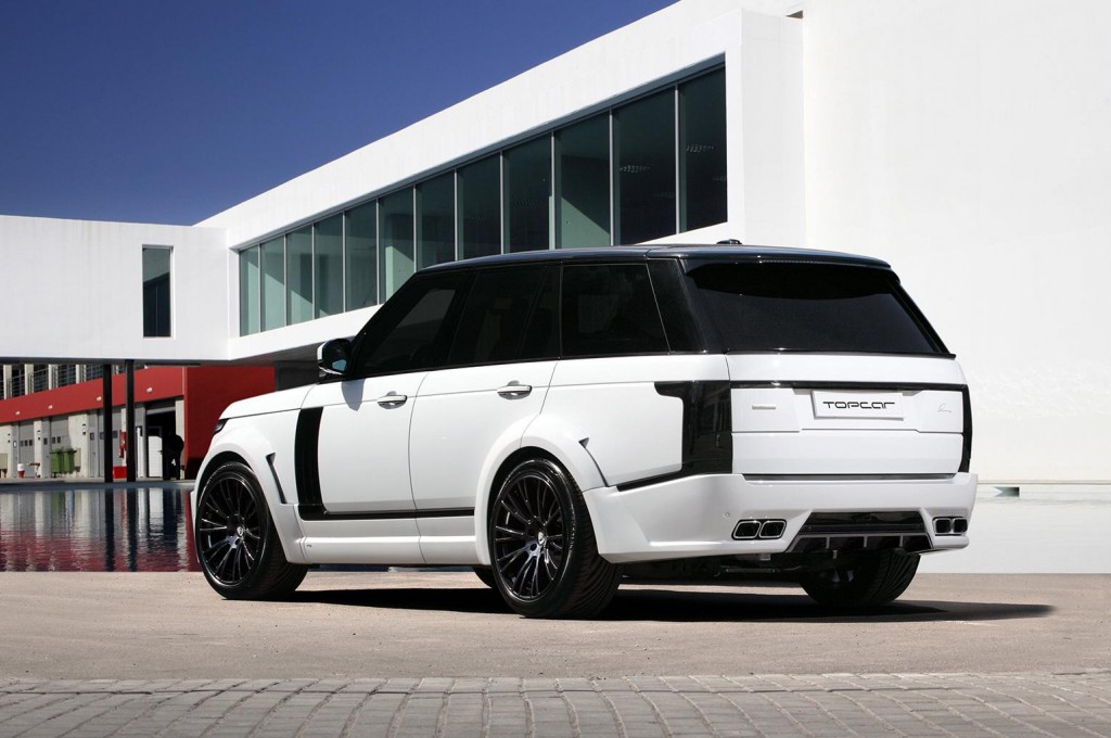 Range Rover Vogue 2013 Lumma CLR R White / TopCar