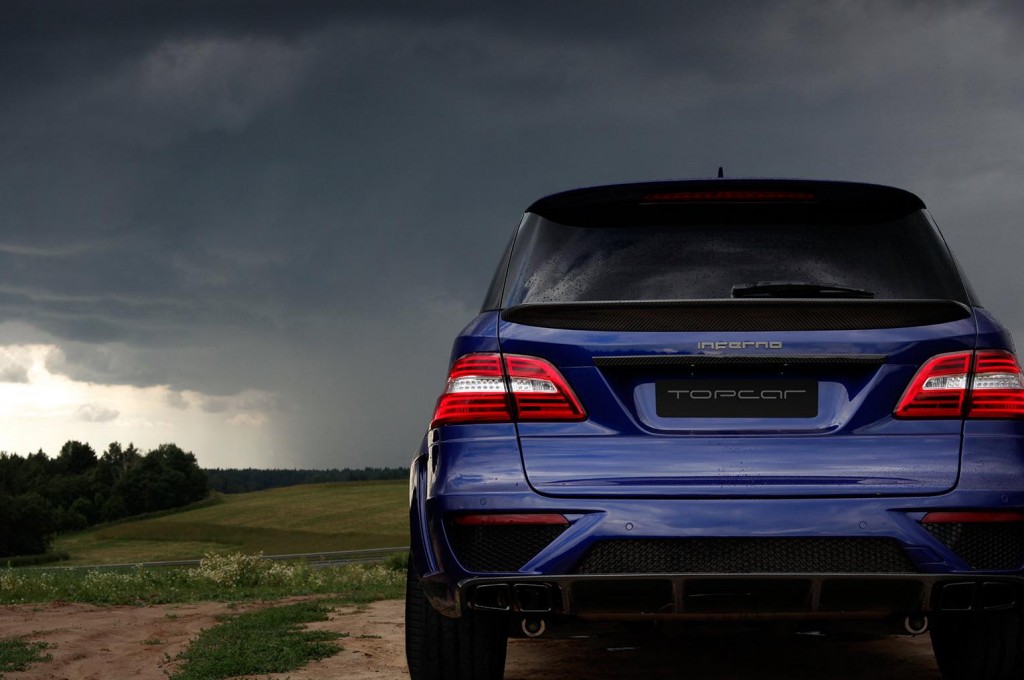 Mercedes Benz ML500 INFERNO San Marino Blue & ADV5 SL Track Spec / TopCar