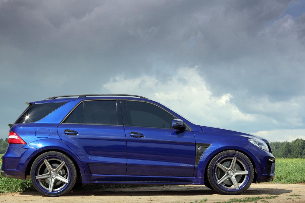 Mercedes Benz ML500 INFERNO San Marino Blue & ADV5 SL Track Spec / TopCar